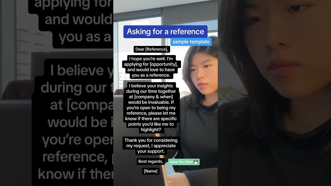 Asking for a reference [Sample Template]