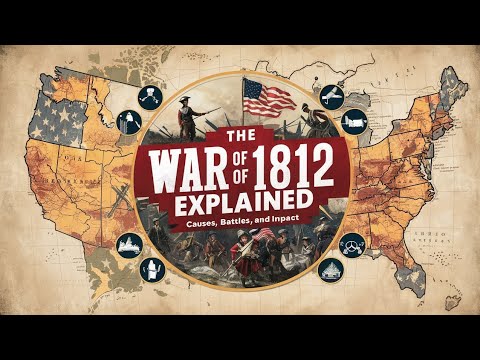 " The WAR OF 1812 EXPLAINED " Causes, Battles, and Impact " || #history #civilwar #viralvideo