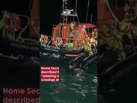 THE TERRIFYING MOMENT: Migrants Found Capsized Boat in English Channel