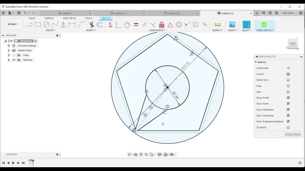 Fusion 360 Tutorial For Beginner, Part-52