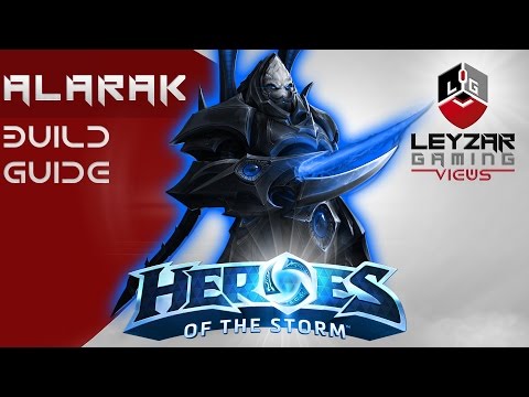 HotS Video: Alarak Build Guide Tutorial (HotS Hero Review) on HeroesFire