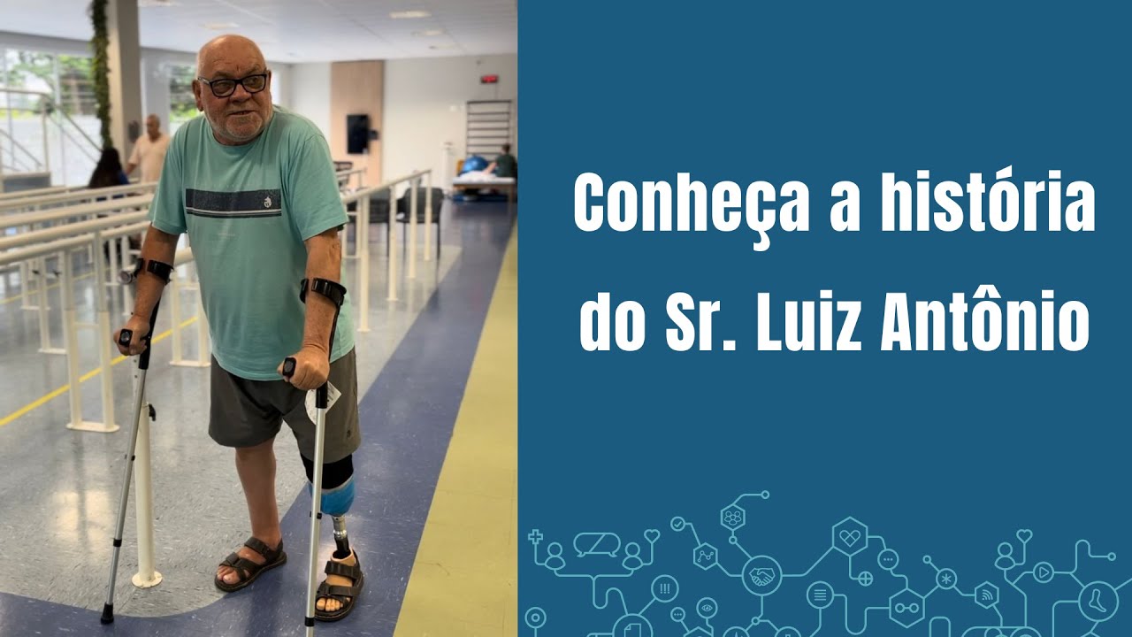 Amputação devido a complicações da diabetes - Depoimento do Sr. Luiz Antônio