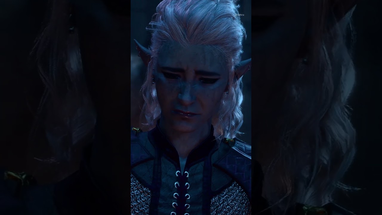 Playing a Drow Cleric of Eilistraee is so cool... - Baldur's Gate 3 (Act 1) #shorts