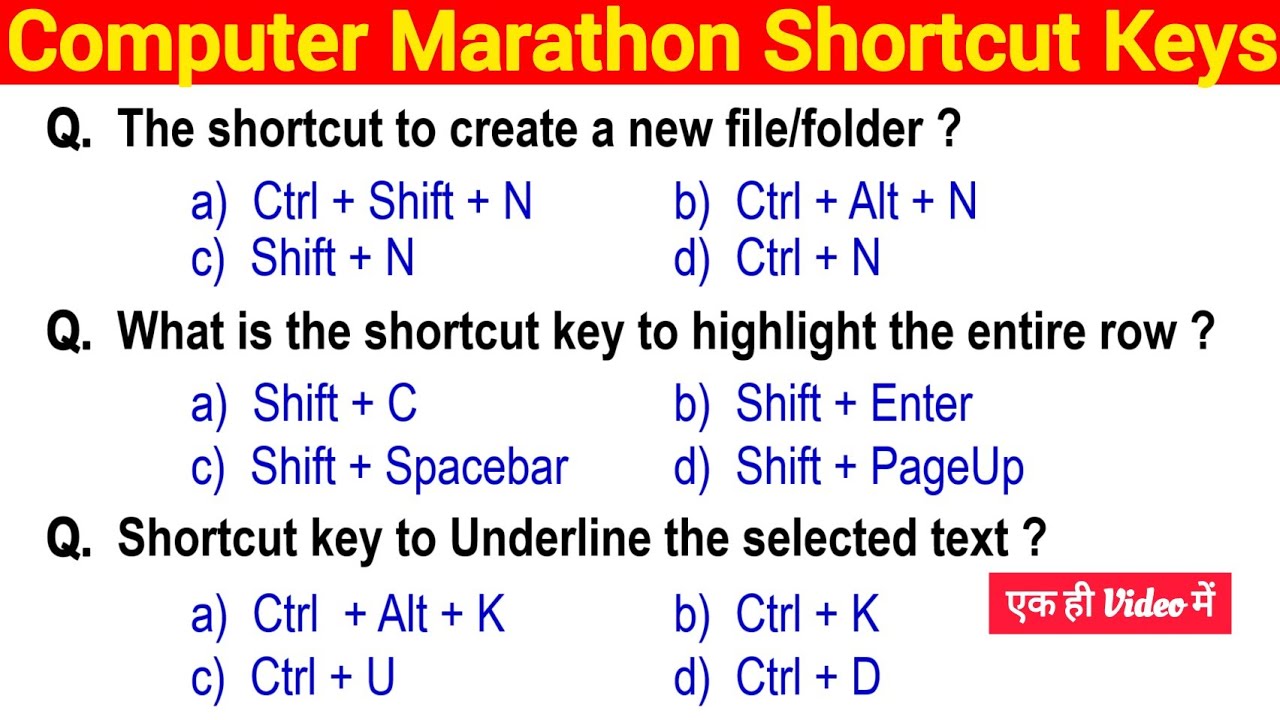 Mastering Computer Shortcut Keys: A Comprehensive Guide | Galaxy.ai