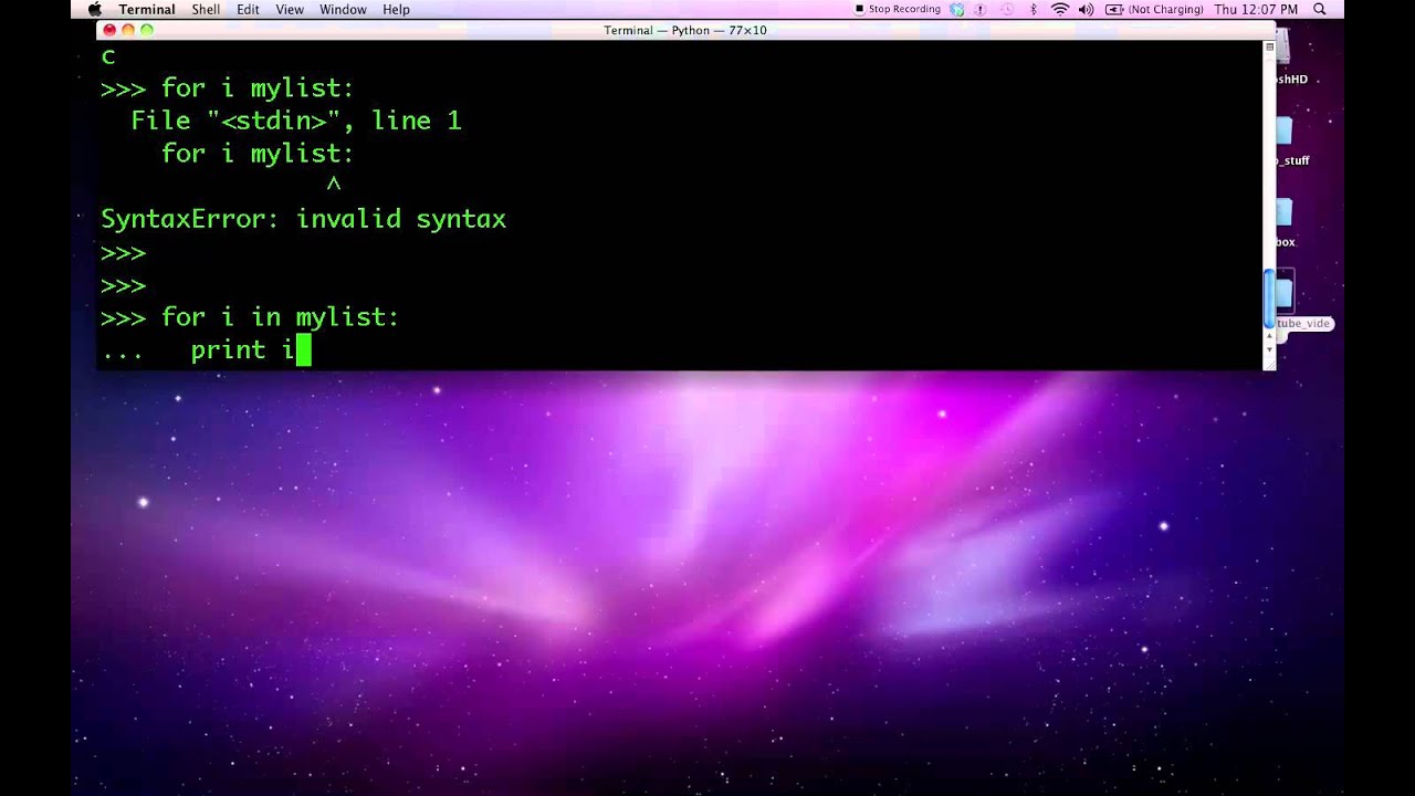 Python 02:  Getting Started:  the Python Interpreter