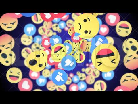 |LINKS IN THE DESCRIPTION| 4 Falling Emoji Signs Animation, Background, with Alpha Channel, Loop, 4k
