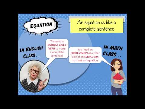 Algebra Vocabulary!!! Episode 3 (Equations)