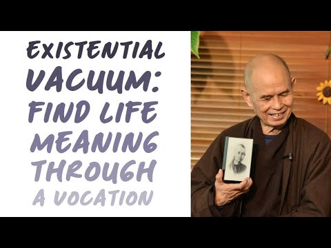 Existential Vacuum: Find Meaning in Life Through a Vocation (May 2003) (EN sub) #thichnhathanh