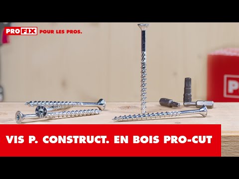 Vis pour construction en bois PPRO-CUT