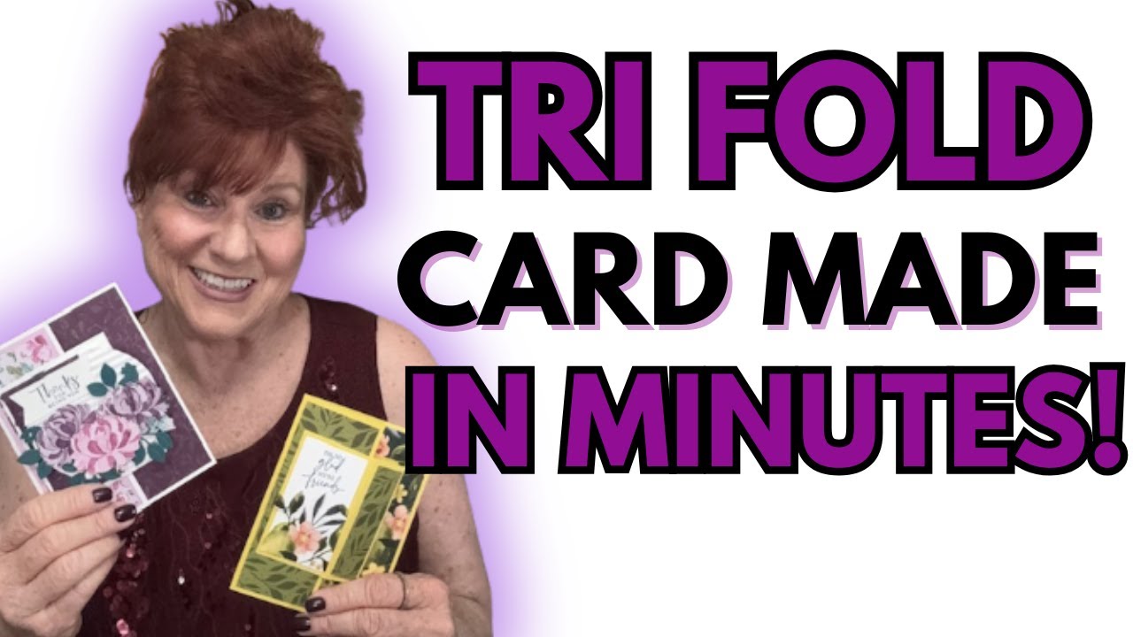Easy Trifold Card Tutorial Anyone Can Try!
