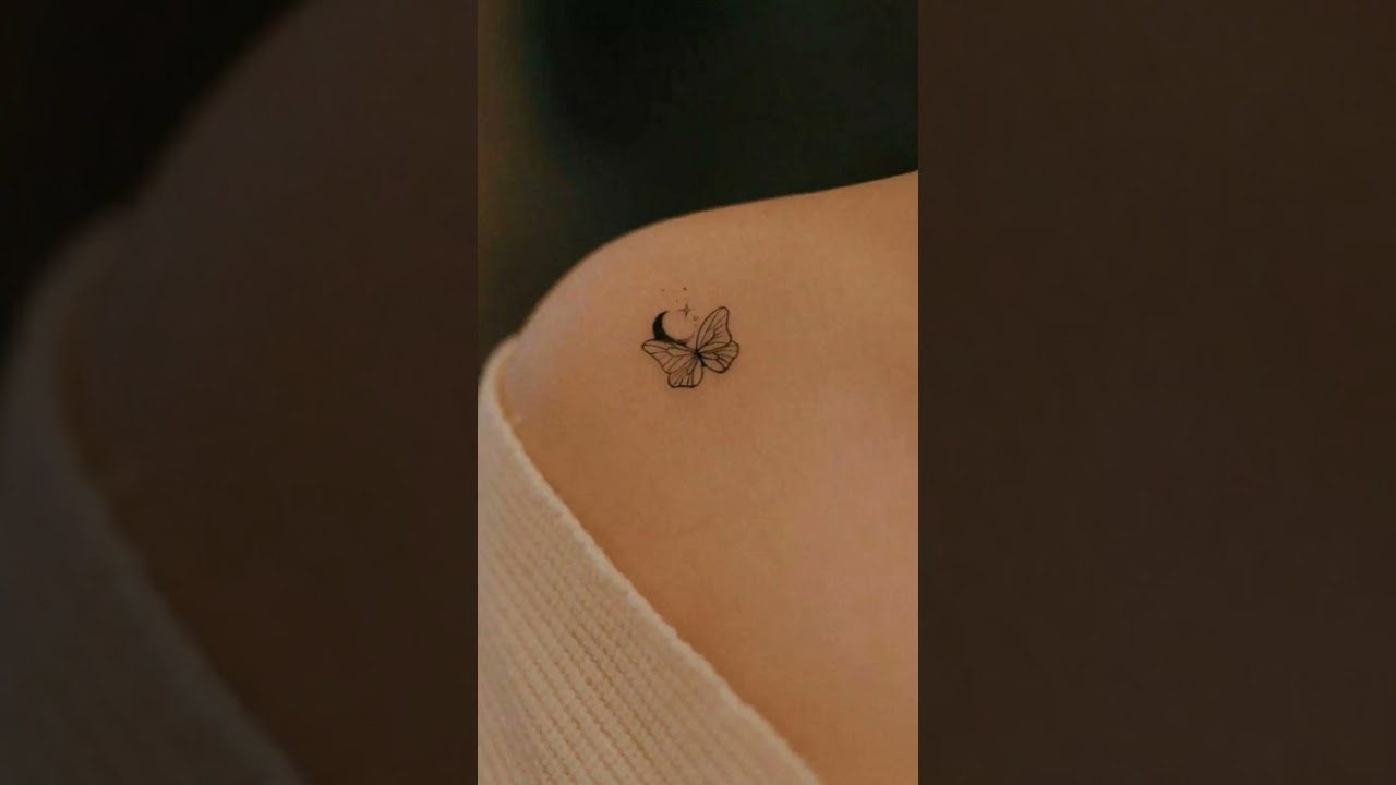 aesthetic tattoo ideas!! 🦋✨ #aesthetic #trending #tattoo #shorts💟