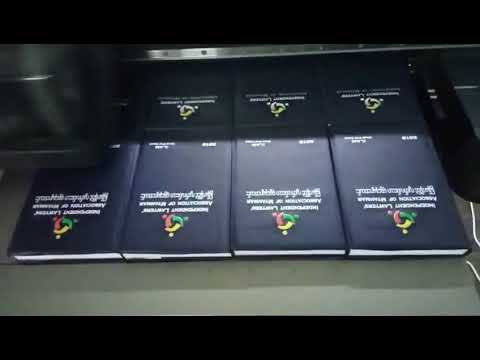 Notebook printing with company logo customized