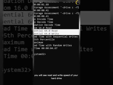 Check Hard Drive Read and Write Speed by CMD Command Prompt │SSD │HDD