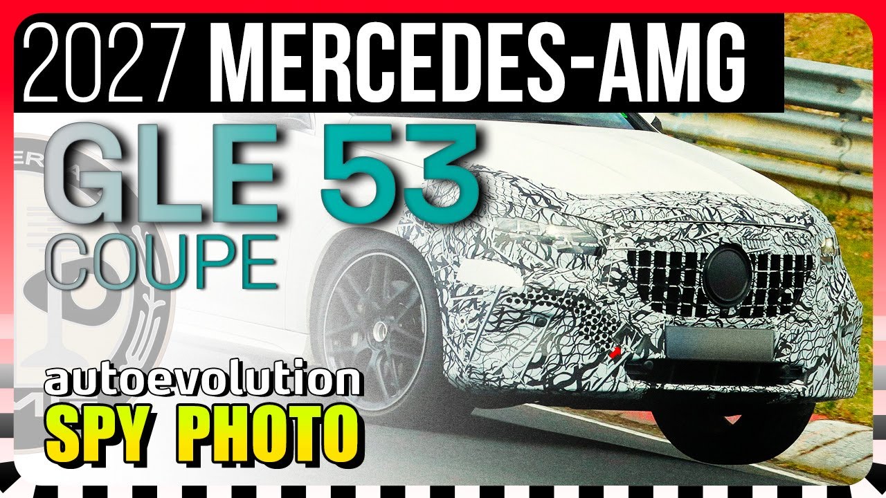 2027 Mercedes-AMG GLE 53 Coupe Spied Testing With 63 Sibling ...
