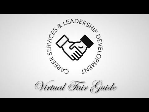 Virtual Career Fair Guide Pt 1