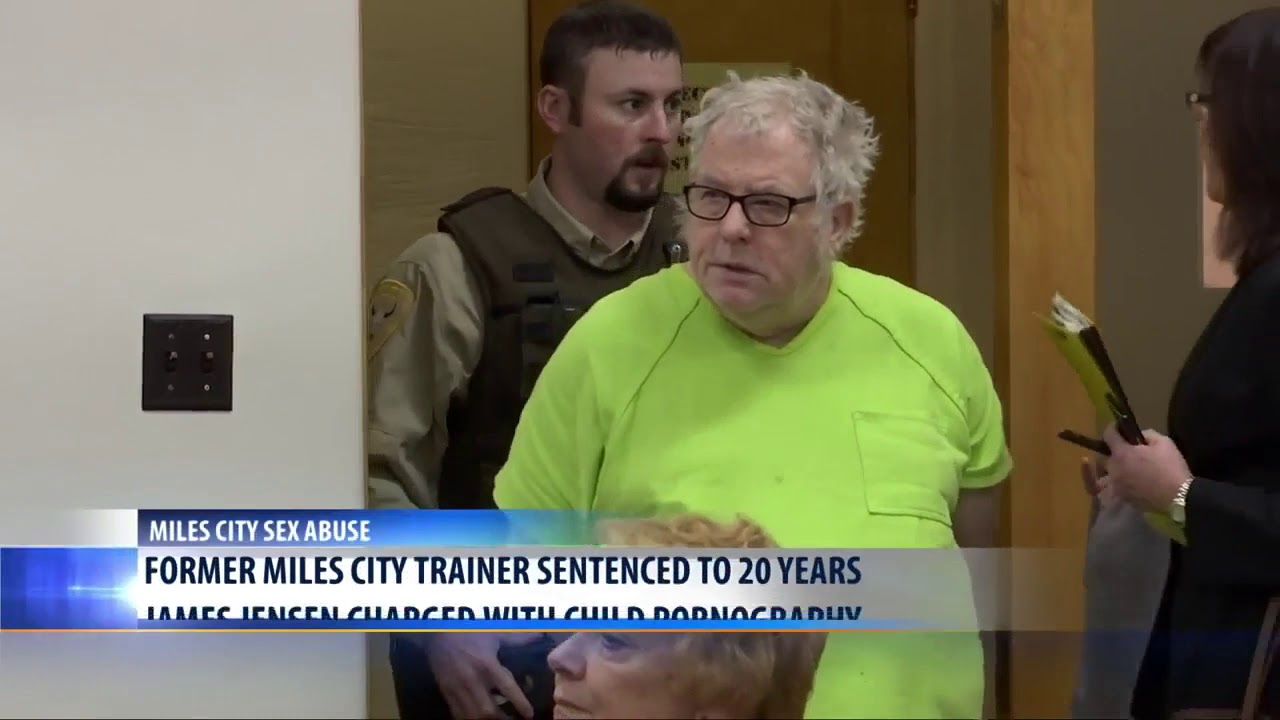 Jensen sentenced for child porn