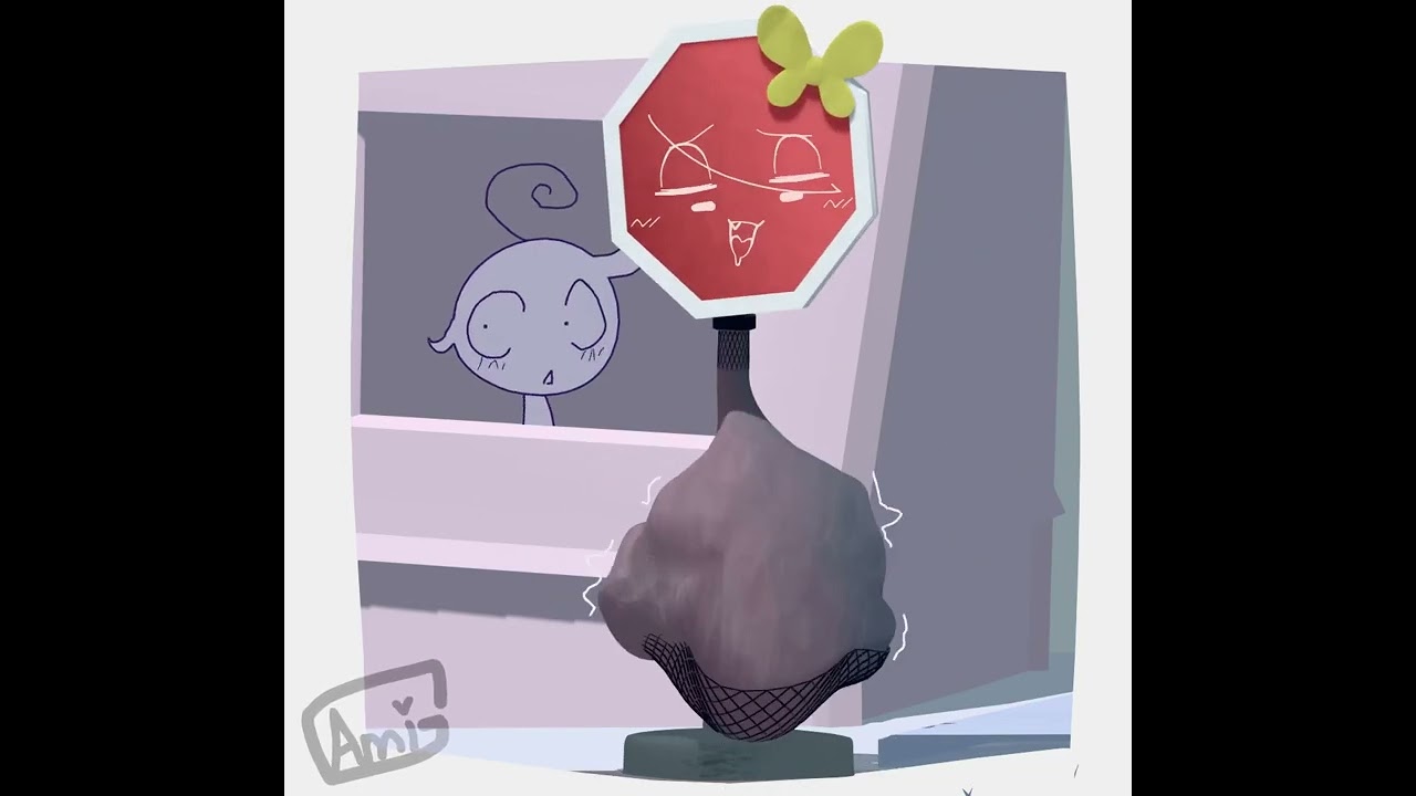 Stop sign vore (by camigz)
