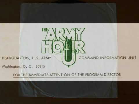 THE ARMY HOUR 1971 PROGRAM T-553
