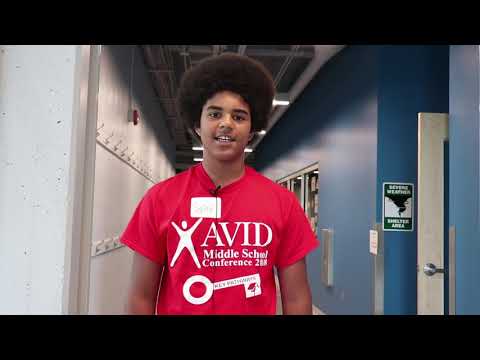 Welcome to the AVID Middle School Conference