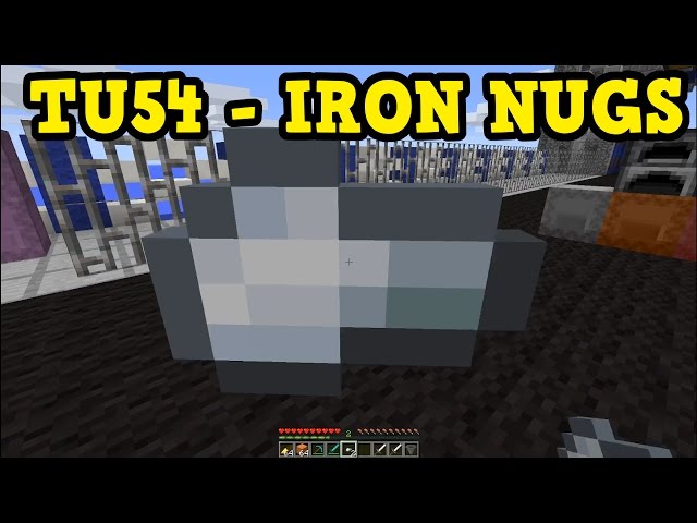 Minecraft recipes: How to make an Iron Nugget