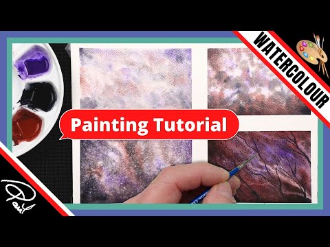 Different WATERCOLOR BACKGROUND Effect #6 (Step-by-Step Tutorial)