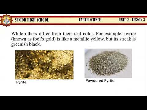 Lesson 8: Minerals in Rocks