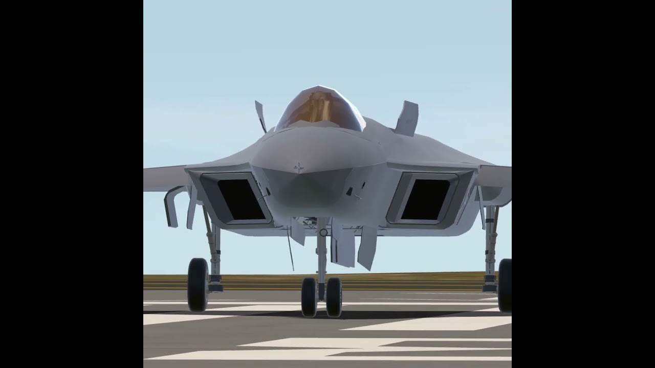 Building a 6th Gen VTOL Fighter in SimplePlanes! #simpleplanes #6thgenfighter #aviation