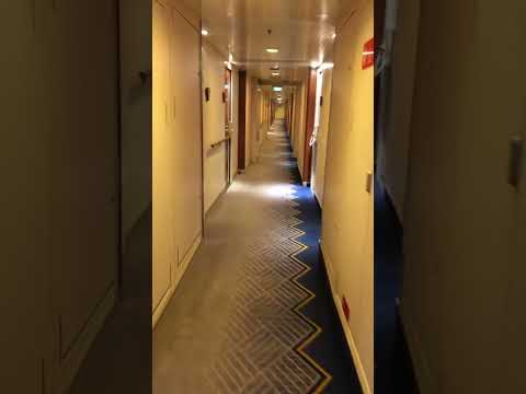 Walking down deck 5 on Queen Mary 2 (no talking) ASMR?