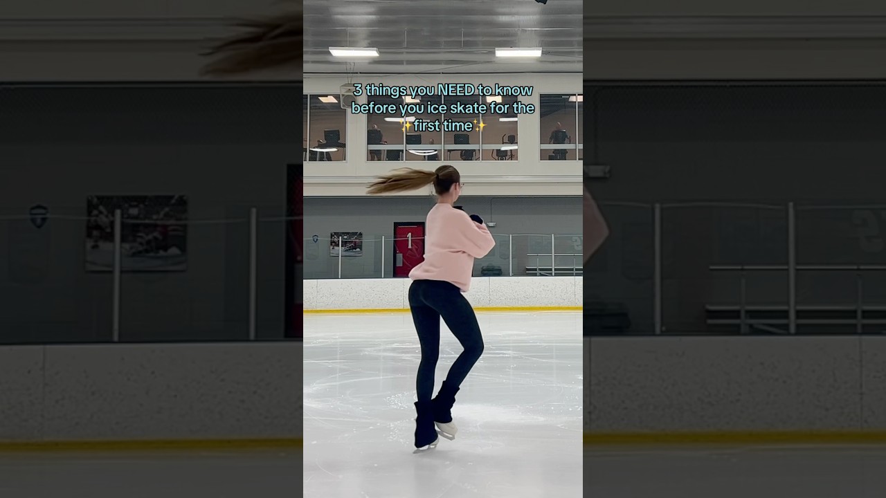 3 tips for your first time ice skating!! ⛸️❄️#iceskating #iceskater #figureskater #figureskating