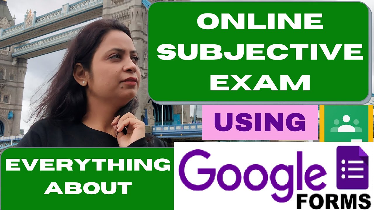 Subjective Type Exam Using Google Forms | Part - 1