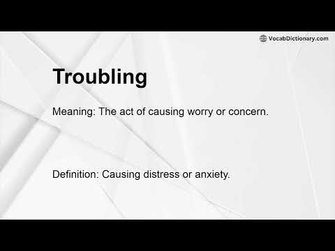 Troubling Meaning