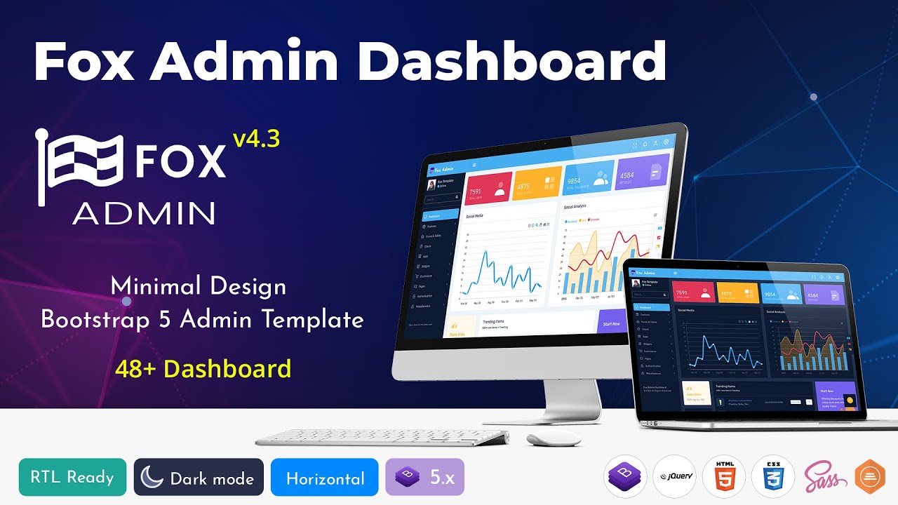 Powerful Dashboard UI for Web Applications with Interactive Data Analytics