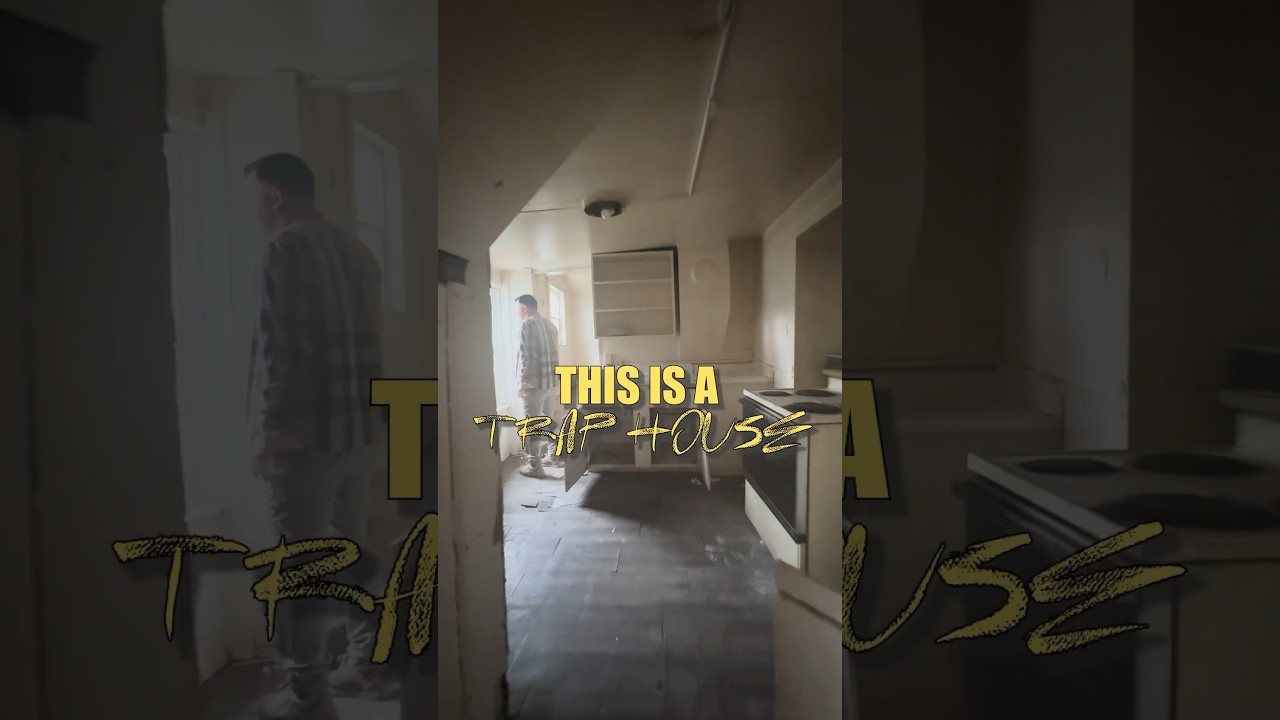 This is how you can quickly spot a trap house!