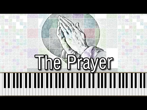 The Prayer | Piano instrumental with Lyrics