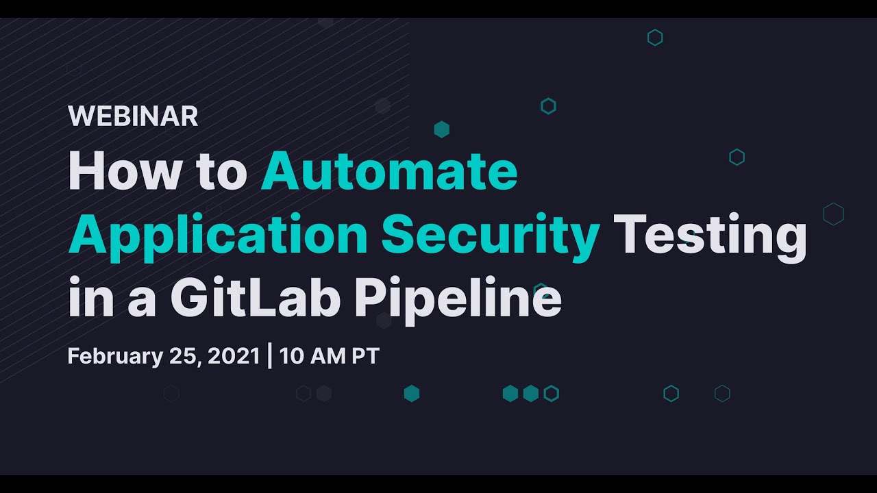 Adding Application Security Testing to Your GitLab Pipeline