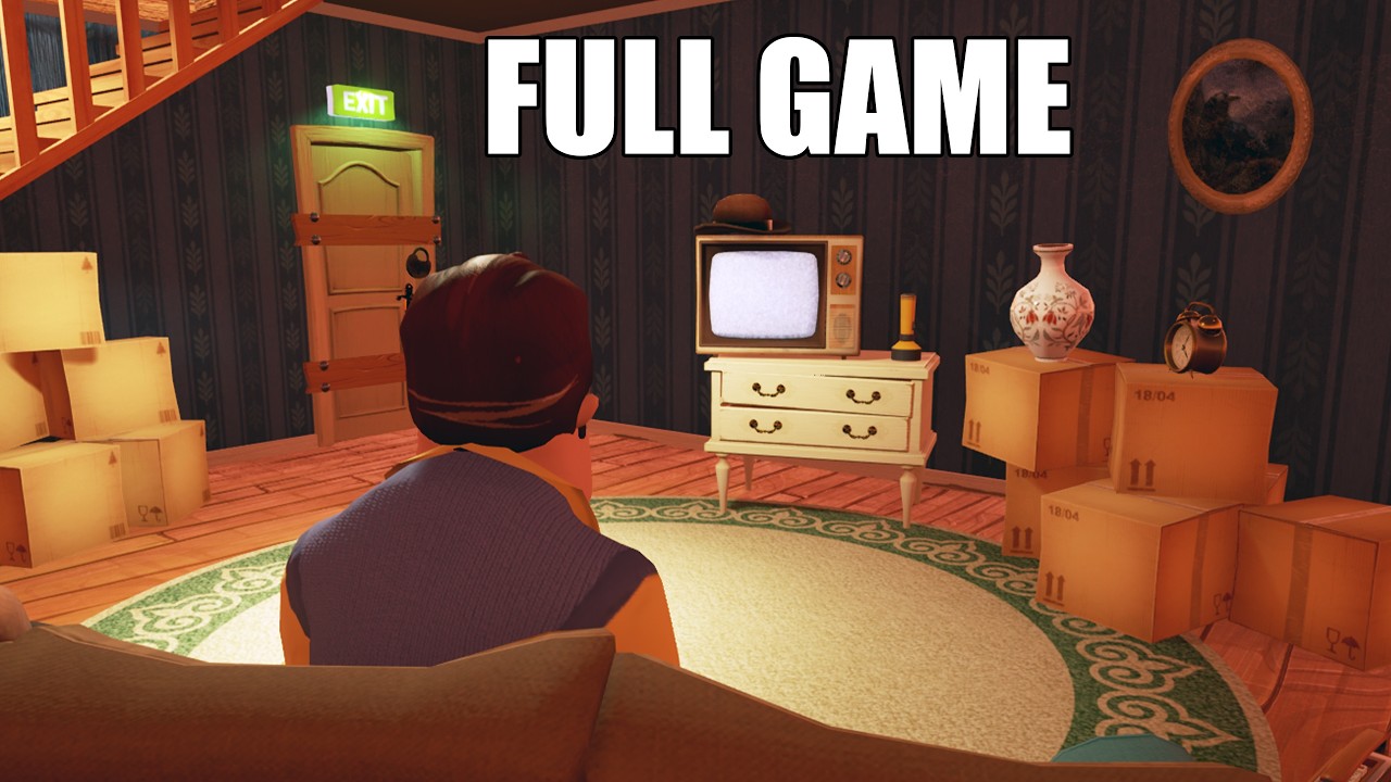 Hello Neighbor - Alpha 1 Remake | Full Game Walkthrough