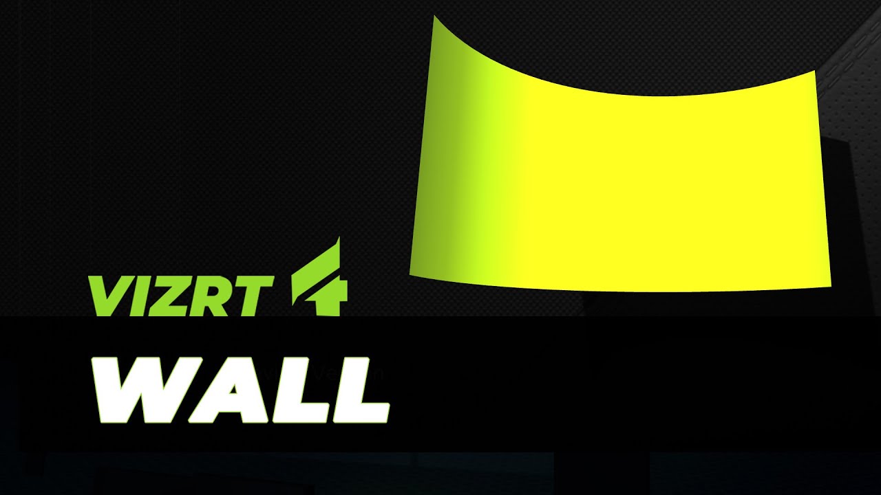 Vizrt 4 Wall Tutorial