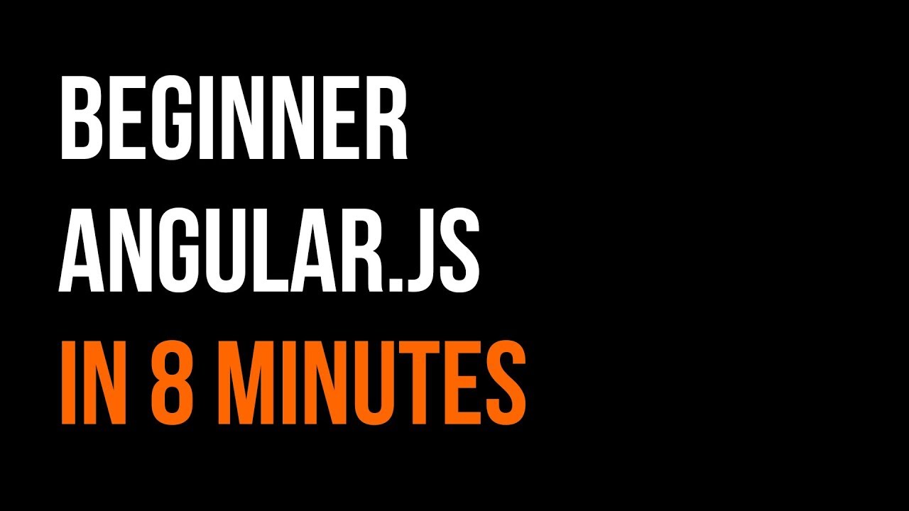 Basics of Angular JS in 8 minutes | Controllers + Scope | Code in 5
