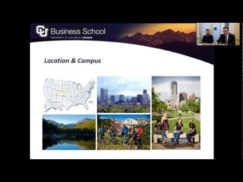 [Online Webinar] Discover Your Business Degree Options at the University of Colorado Denver