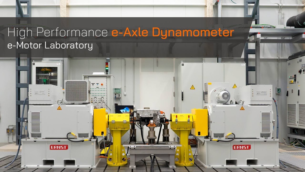 Applus+ IDIADA | High Performance e-Axle Dynamometer Test Bench - e-Motor Laboratory