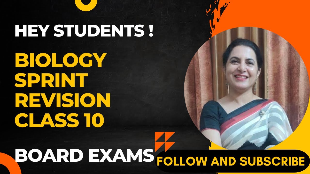 ⚡BIOLOGY BLITZ! Class 10 Full Revision in One Go 🚀 | CBSE Board Sprint 🔥