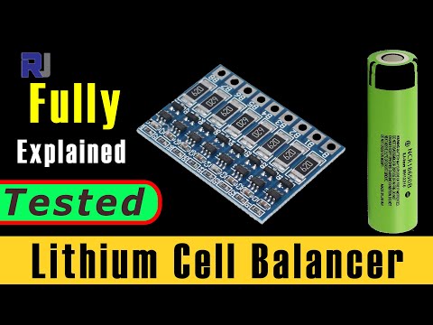 Lithium Battery Cell Balancer Explained charger 18650 and BMS