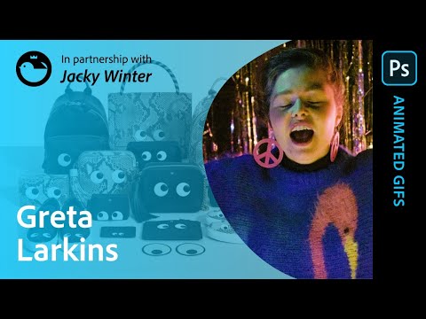 Animated Gifs with Greta Larkins