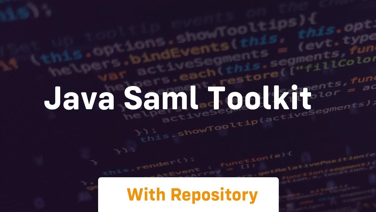 java saml toolkit