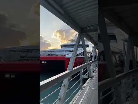 Boarding Kilimanjaro Ferry to Zanzibar from Dar es Salaam #shorts #travel #tanzania #cruise