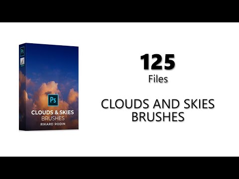 FREE ELEMENTS - 125 Clouds & Skies Overlays and Brushes