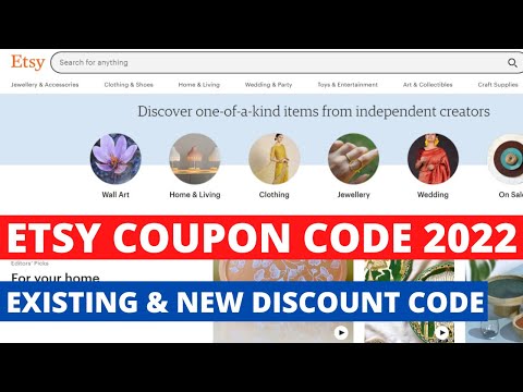 Etsy Coupon Code 2022 || Etsy Coupon Codes || Etsy Free Shipping Code