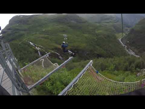 Norway Flam zipline - summer 2024