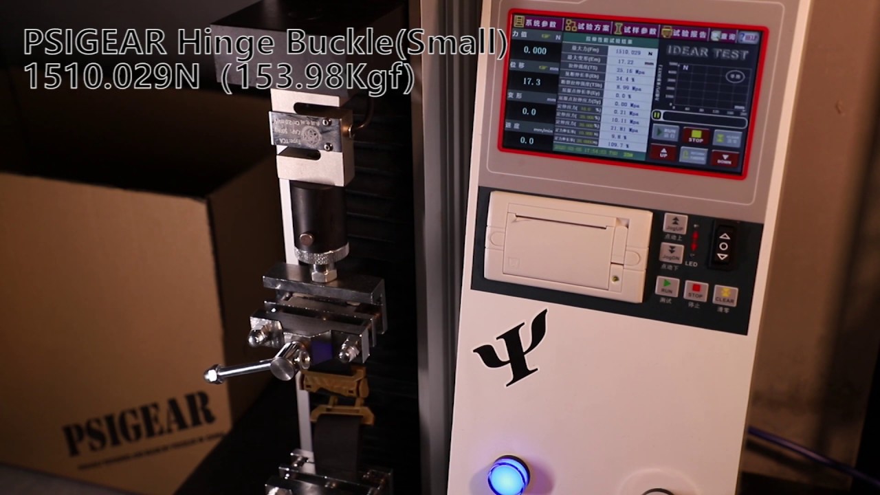 PSIGEAR Lab-Quick Release Buckles Breaking Strength Test