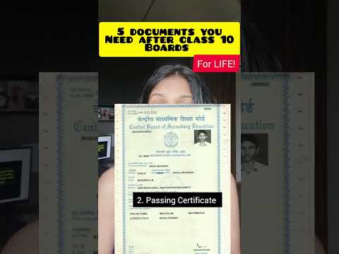 📝 5 Essential Documents You Need After Class 10 Boards! #vedantu9and10 #vedantu